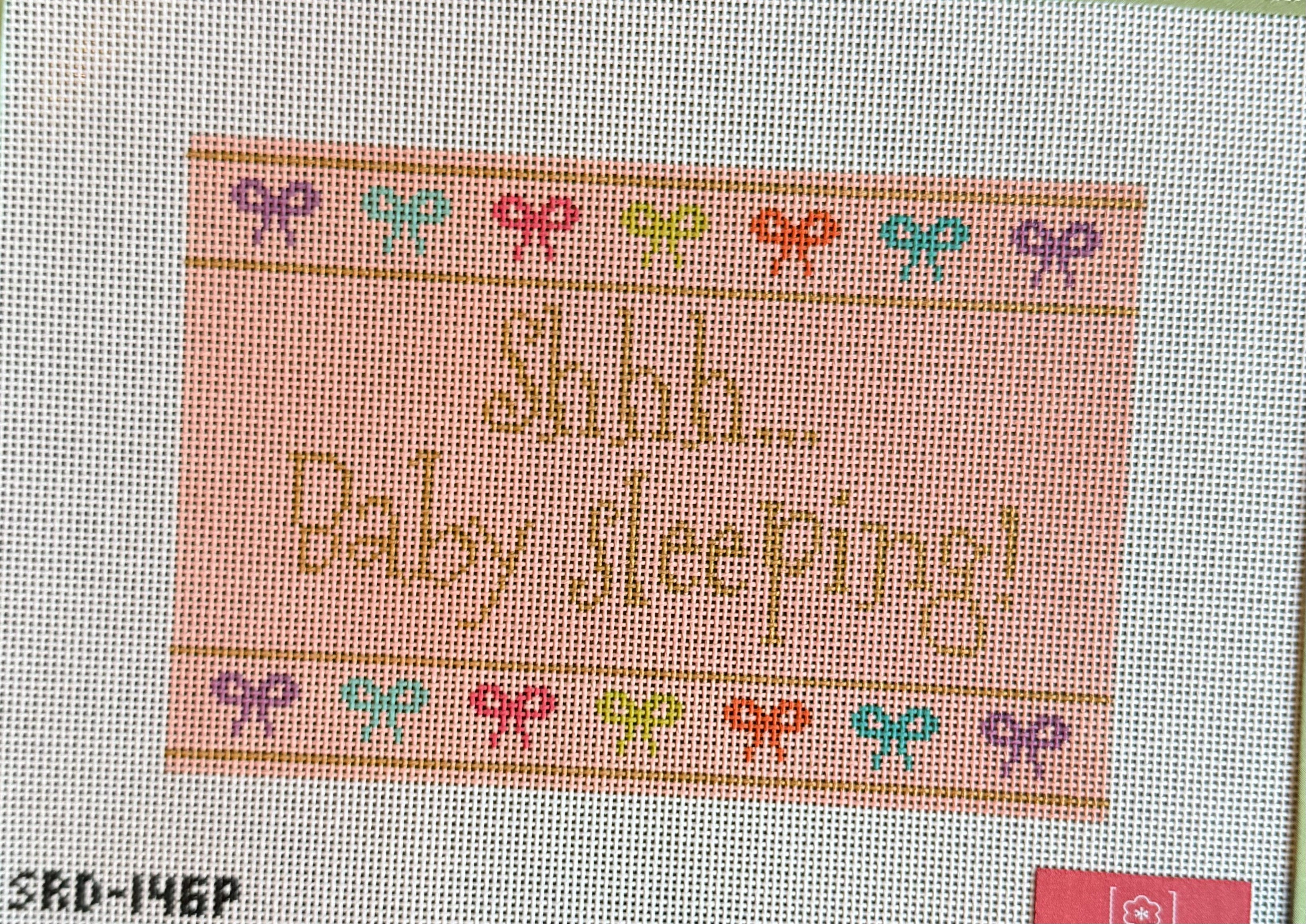 Shhhh Baby sleeping, pink