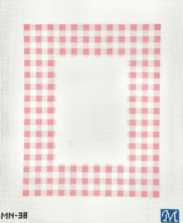 Pink Gingham Frame
