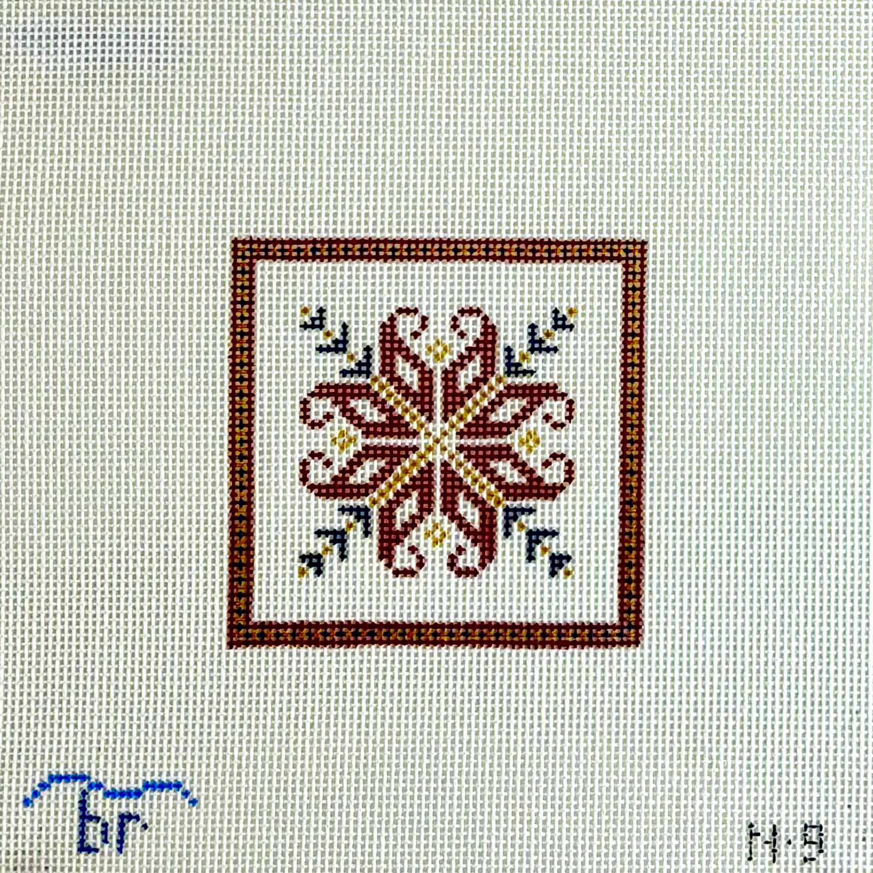 Nordic Square red/blue
